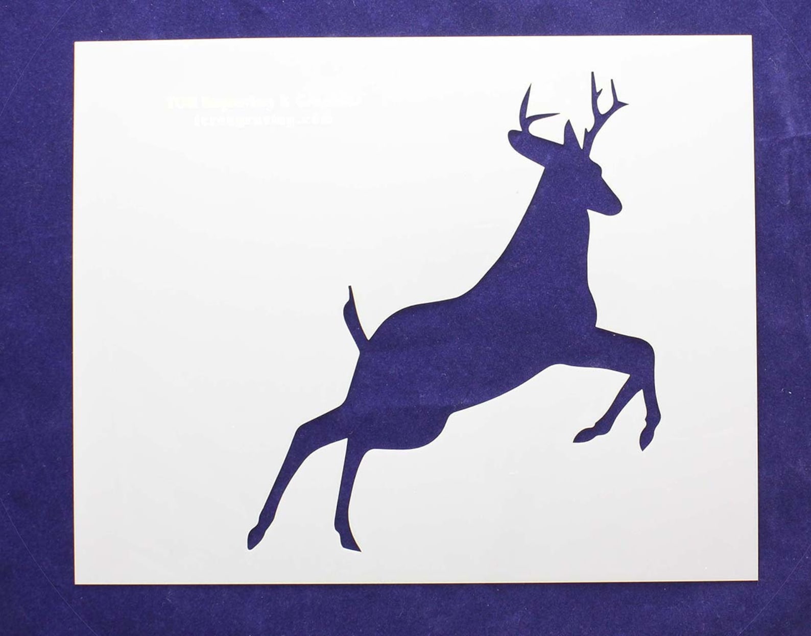 Deer/buck Full Body 8 X 10 2 Piece Stencils 14 - Etsy