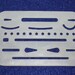 Laser Cut Drafting Square & Eraser Shield - 1/8" Acrylic and 14 Mil ...