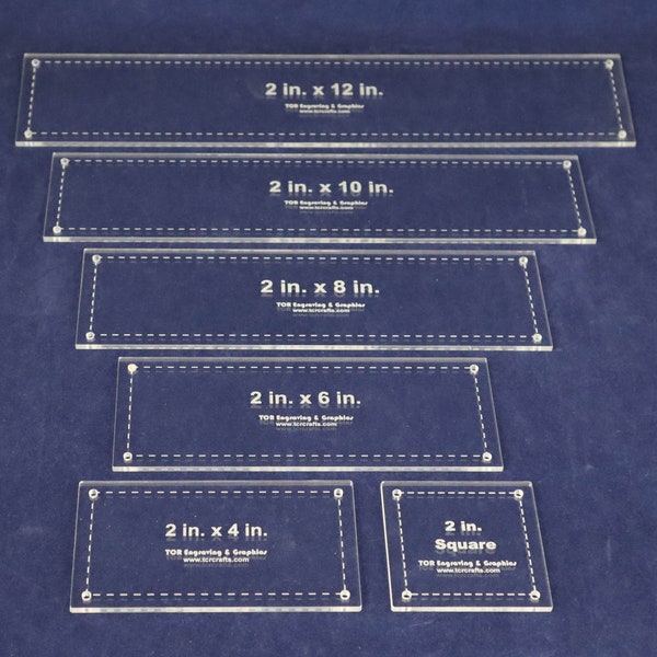 Acrylic Rectangles - Etsy