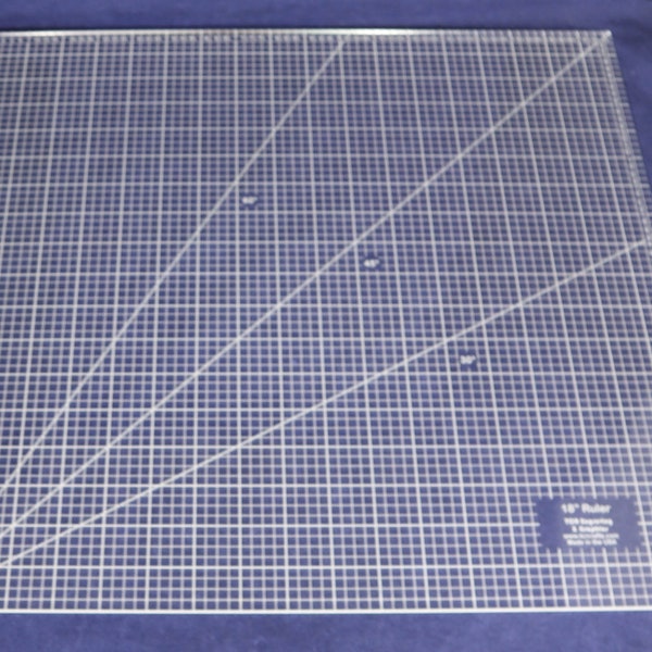 Acrylic Sewing Ruler - Etsy