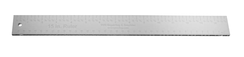 15 X 1.5 Acrylic Ruler 1/4 Clear Acrylic - Etsy