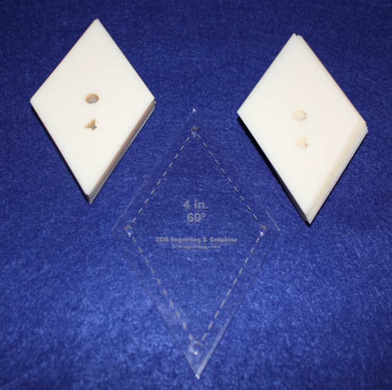 Mylar 4 Diamonds 51 Piece Set Quilting / Sewing | Etsy