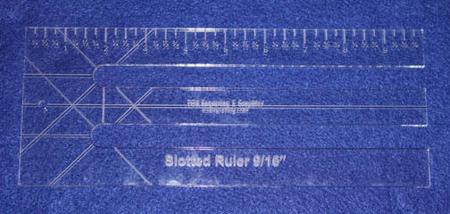 10 Slotted-ruler Choose Your Slot Size Acrylic | Etsy