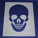 2 Piece Large Skull Set 8" X 10" - Stencil- 14 Mil Mylar - Etsy