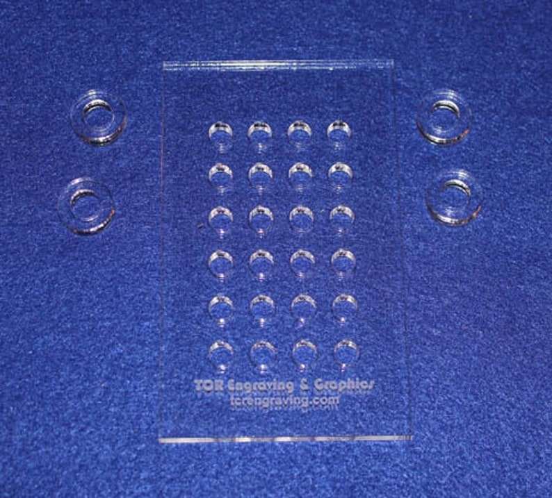 Laser Cut Drill Driver Bit Storage Template 1/4 Inch Thick - Etsy