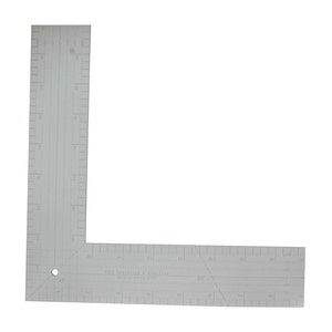 9" L-shaped Ruler. Clear Acrylic - Quilting/sewing/template - Etsy