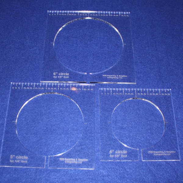 Long Arm Circle Rulers - Etsy