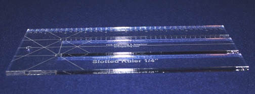 10 Slotted-ruler Choose Your Slot Size Acrylic | Etsy