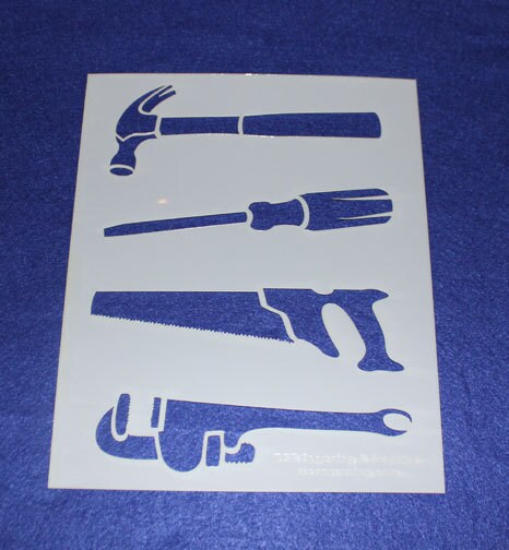2 Piece Tool Set 8 X 10 Stencil 14 Mil Myler | Etsy