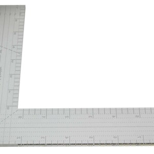 9" L-shaped Ruler. Clear Acrylic - Quilting/sewing/template - Etsy