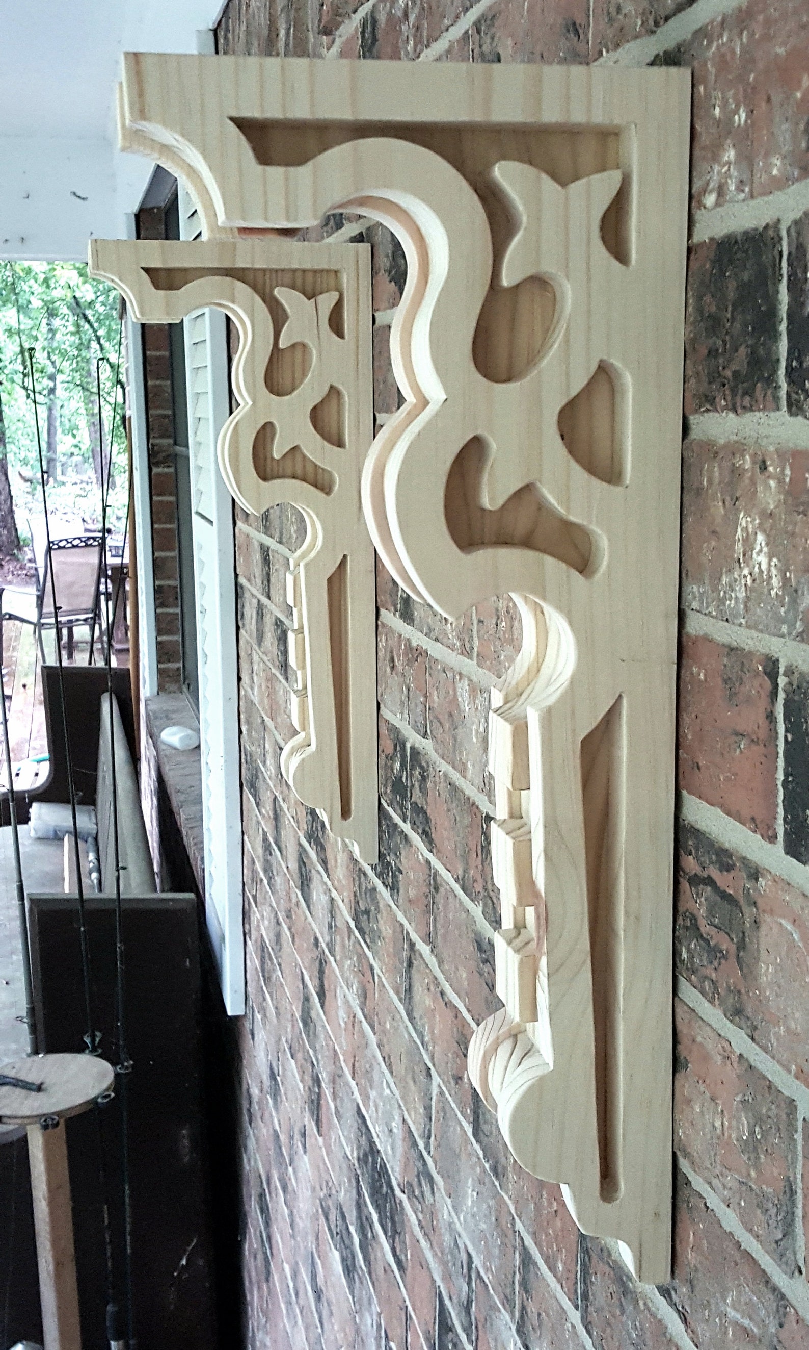 Prague Corbels Pair Set of 2 Large Corbels Farmhouse - Etsy