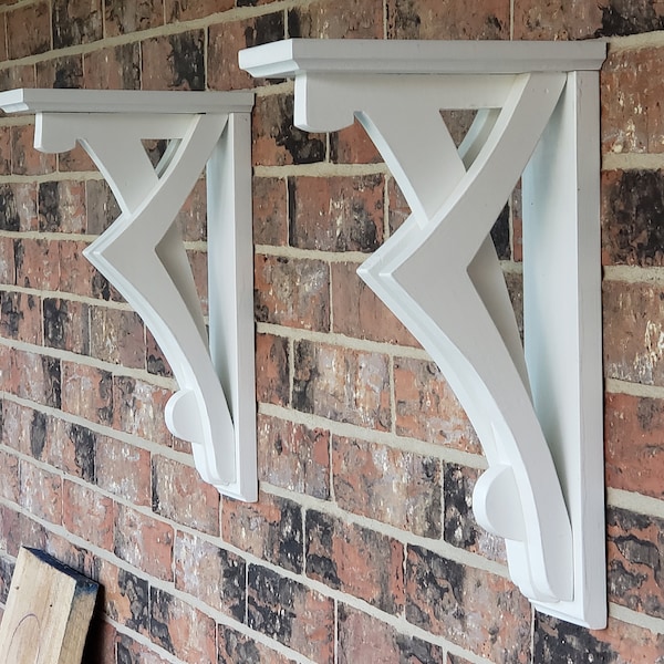 Large Wood Corbels - Etsy