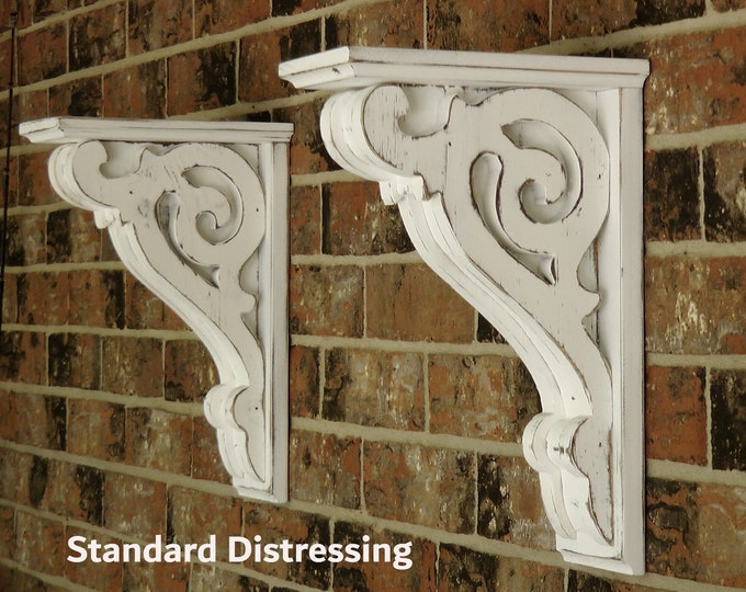 Paris Corbels, Victorian Corbel, Farmhouse Corbel, Shelf Brackets, Wall ...