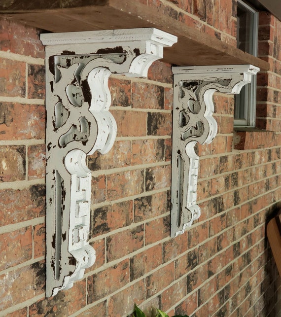 Prague Corbels Pair Set of 2 Large Corbels Farmhouse - Etsy