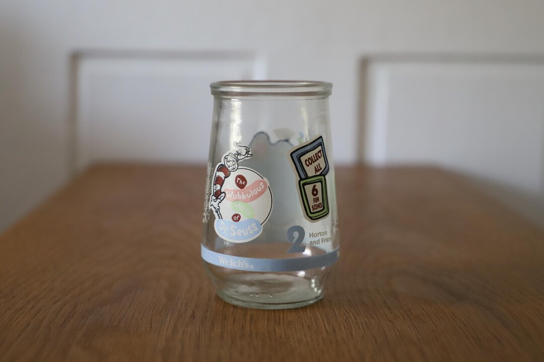 Vintage Welch's Jam Jar With Horton Hears a Who by Dr. Seuss | 80s ...