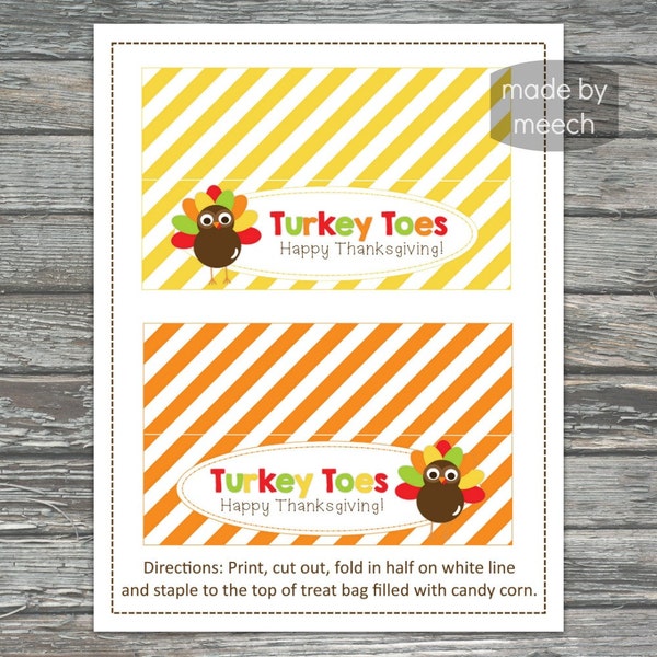 Turkey Toes - Etsy