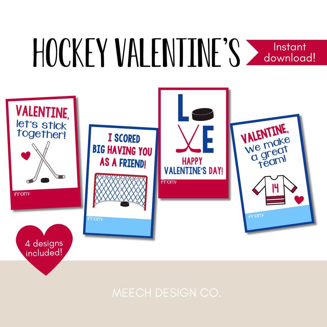 Hockey Valentine, Hockey Valentines, Valentine Cards, Classmate ...