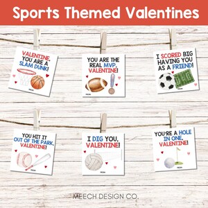 Printable Sports Valentines, Classroom Valentines, Basketball ...