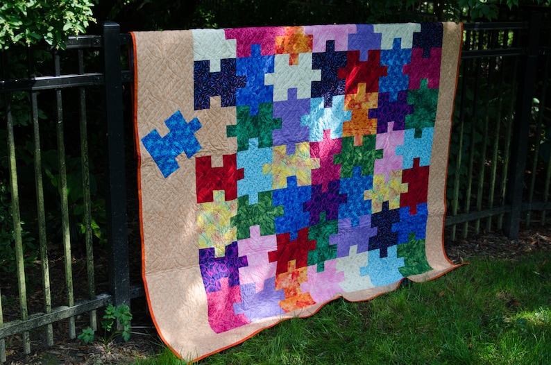 Puzzle It Out Quilt Pattern - Digital Download - Etsy