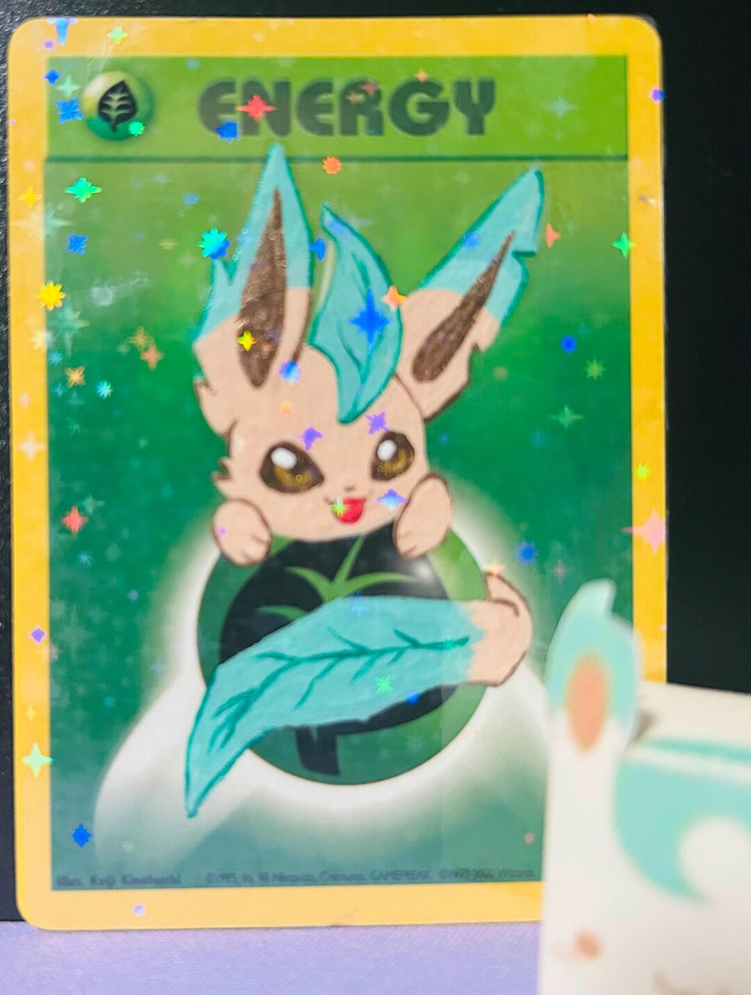 Leafeon Energy Card - Etsy