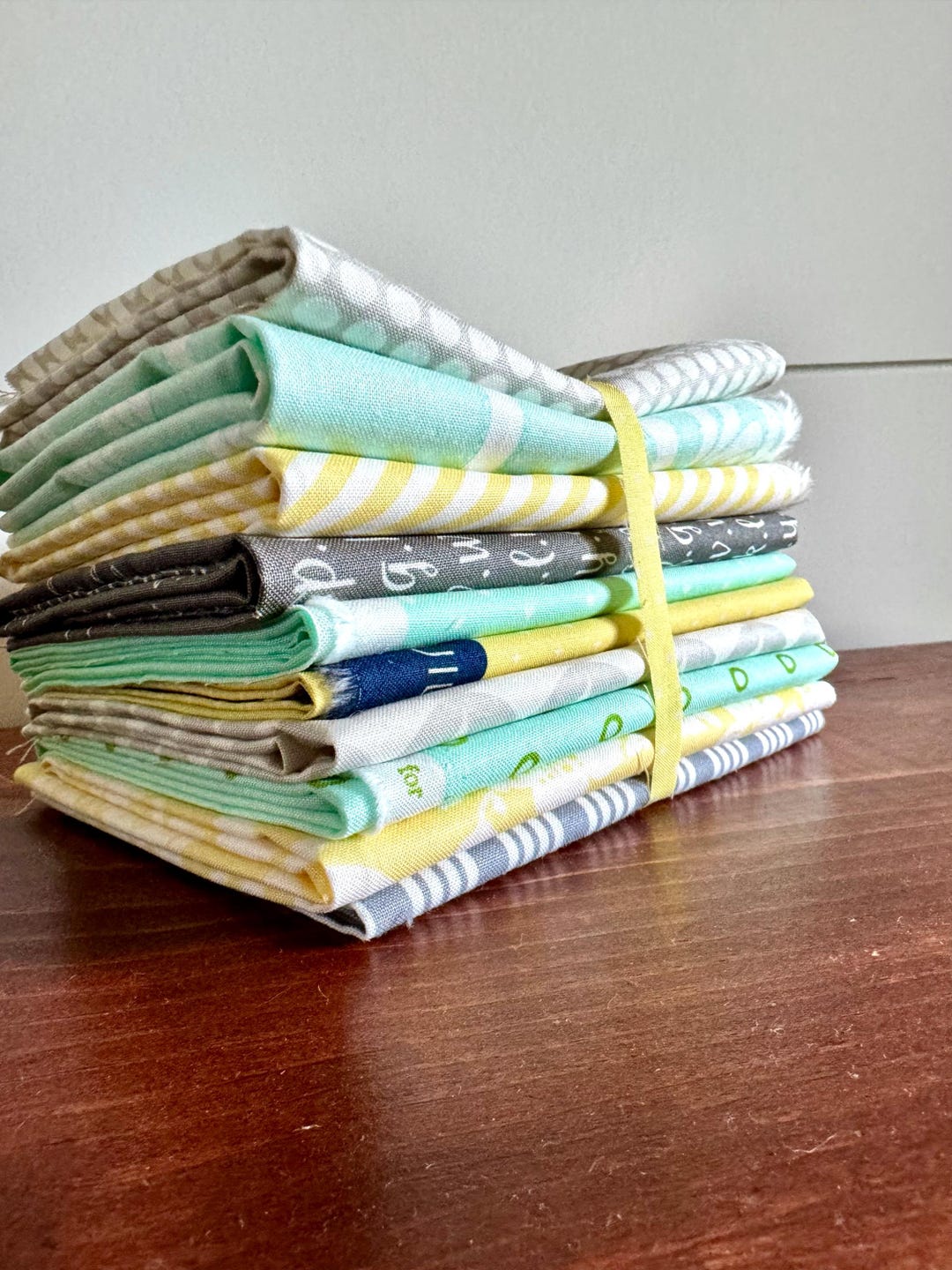Lemon Mint Fat Quarter Bundle - Etsy