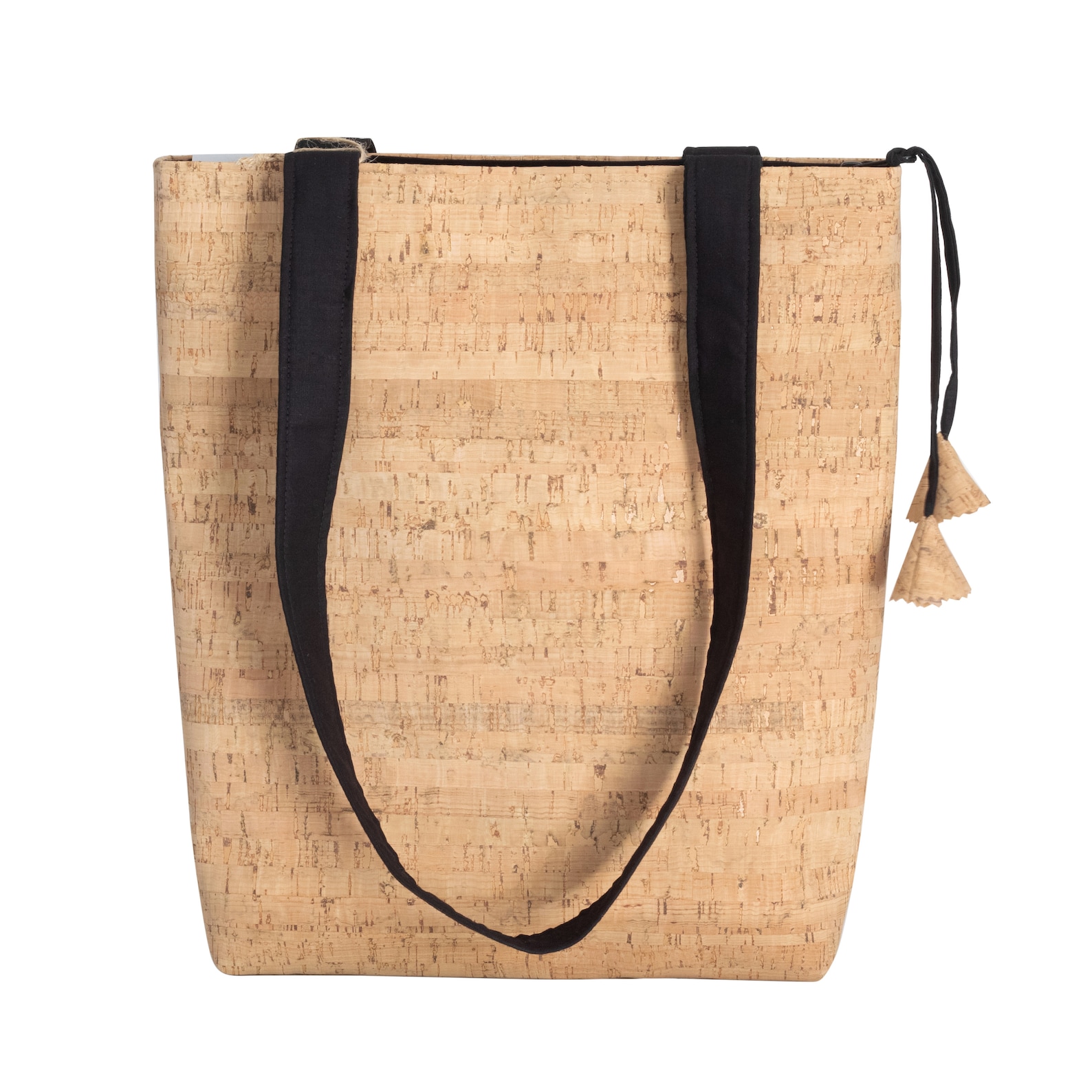 Cork Tote Bag-cork Shoulder Bag-vegan Leather-large Tote-cork - Etsy