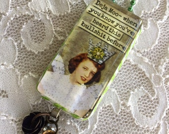 Altered Domino - Etsy