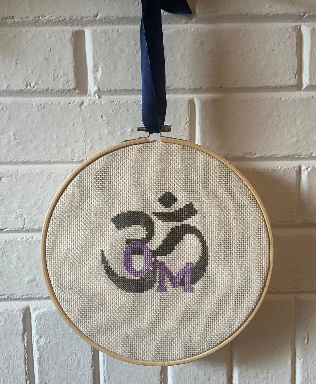 Om Symbol Cross Stitch Pattern - Etsy