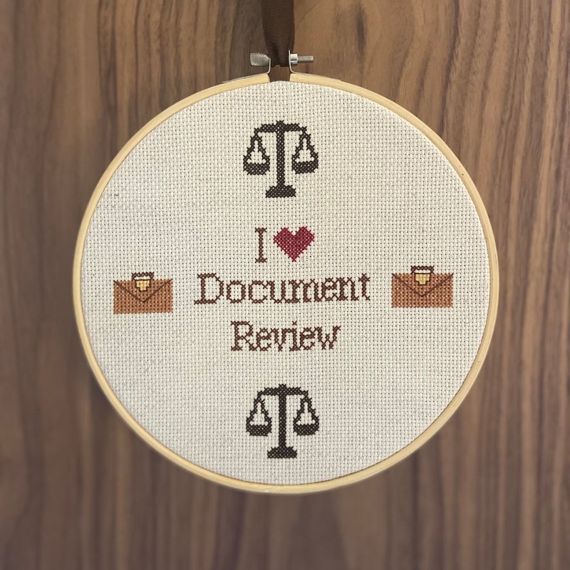 Lawyer Cross Stitch - Etsy