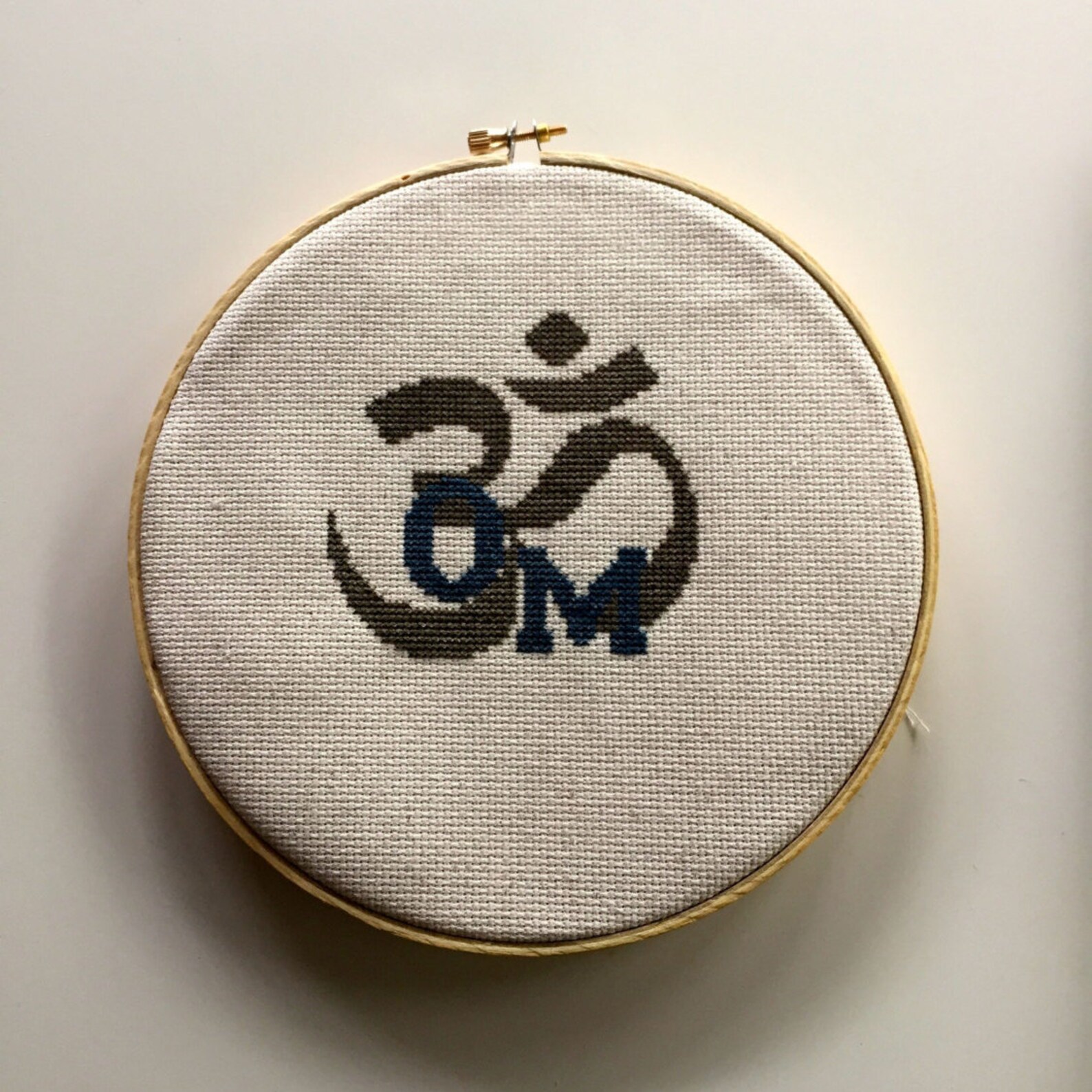Om Symbol Cross Stitch Pattern - Etsy