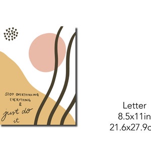 Printable Inspirational Poster. Motivational Poster for - Etsy