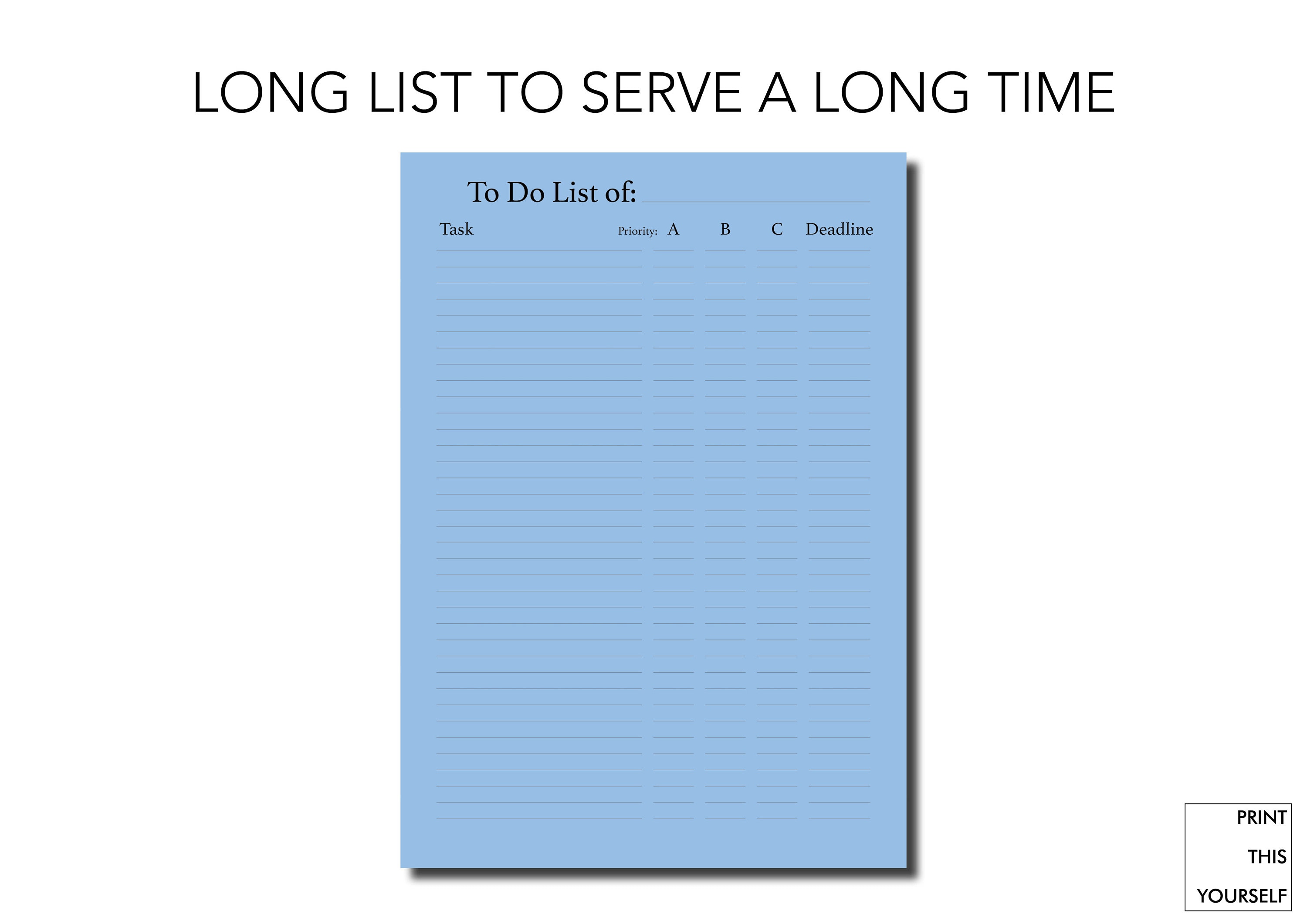 Long List Paper