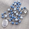 Saint Michael Chaplet Angelic Crown Rosary Chaplet of Saint Michael the Archangel Rosary of the ...
