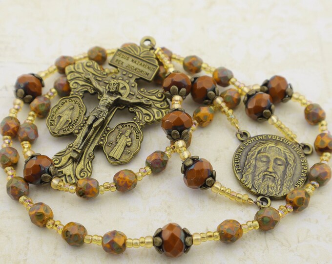 Chaplet of the Holy Face Sacred Heart Chaplet of Reparation - Etsy