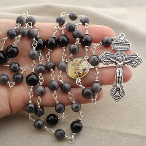 Saint Michael Chaplet Angelic Crown Rosary Chaplet of Saint Michael the Archangel Rosary of the ...