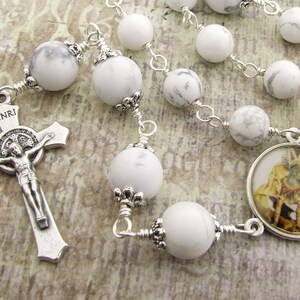 Saint Michael Chaplet Angelic Crown Rosary Chaplet of Saint Michael the ...