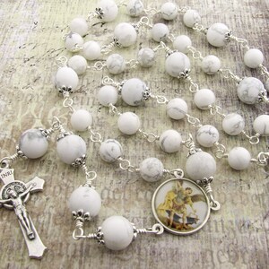 Saint Michael Chaplet Angelic Crown Rosary Chaplet of Saint Michael the ...