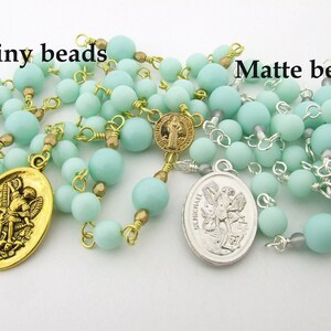 Angelic Crown Rosary Saint Michael Archangel Chaplet Nine - Etsy
