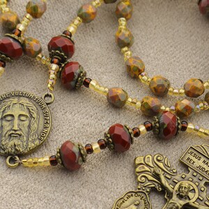 Chaplet of the Holy Face Sacred Heart Chaplet of Reparation Brown ...