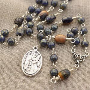 Angelic Crown Rosary Saint Michael Archangel Chaplet Nine Choirs of Angels Chaplet Rosary of the ...