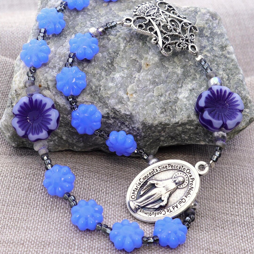 Crown of Twelve Stars Our Lady of Mercy Immaculate Conception Chaplet ...