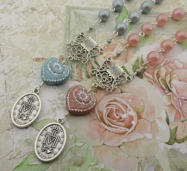 Memorare Chaplet Mother Teresa Flying Novena Miraculous - Etsy