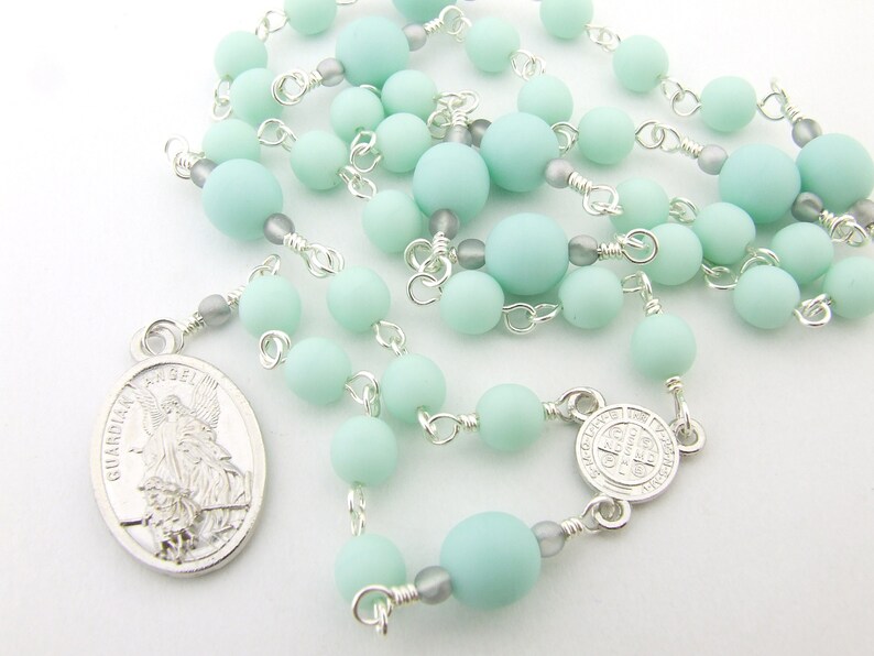 Angelic Crown Rosary Saint Michael Archangel Chaplet Nine | Etsy