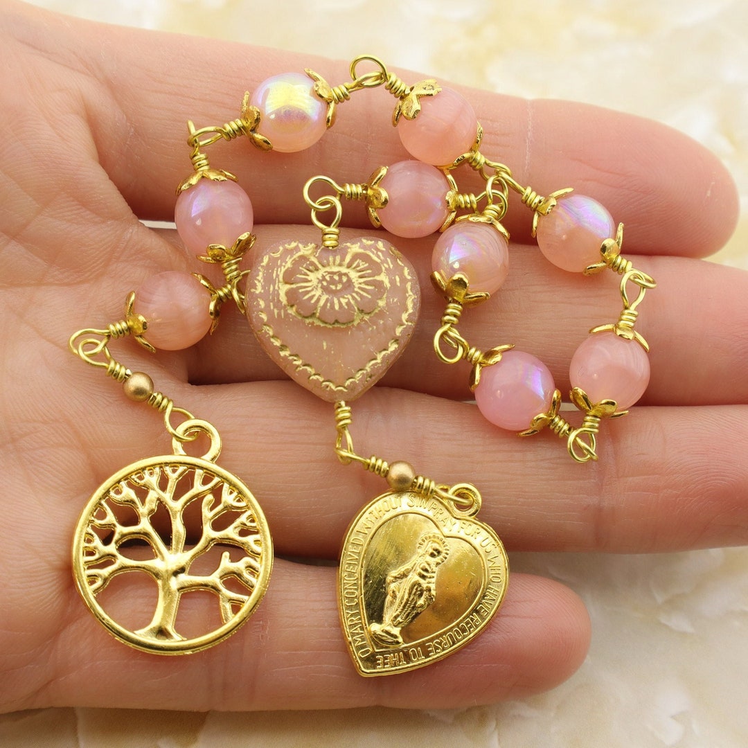 Memorare Chaplet Mother Teresa Flying Novena Miraculous - Etsy