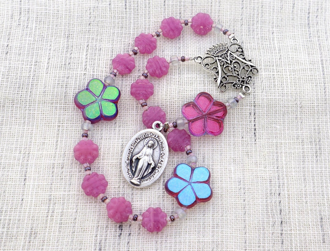 Immaculate Conception Chaplet - Crown of Twelve Stars - Little Crown of ...