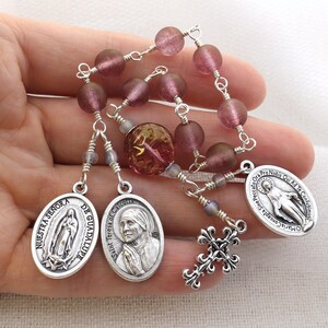 Memorare Chaplet Mother Teresa Flying Novena Miraculous Medal St Teresa ...
