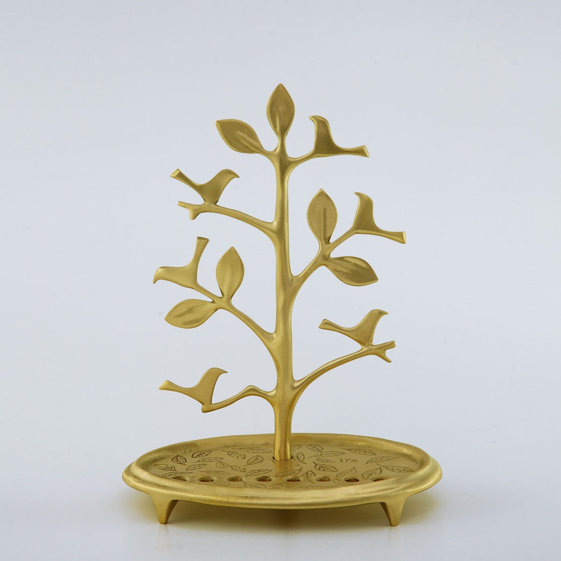 Tree of Life With Birds Menorah Handmade by Shraga Landesman - Etsy