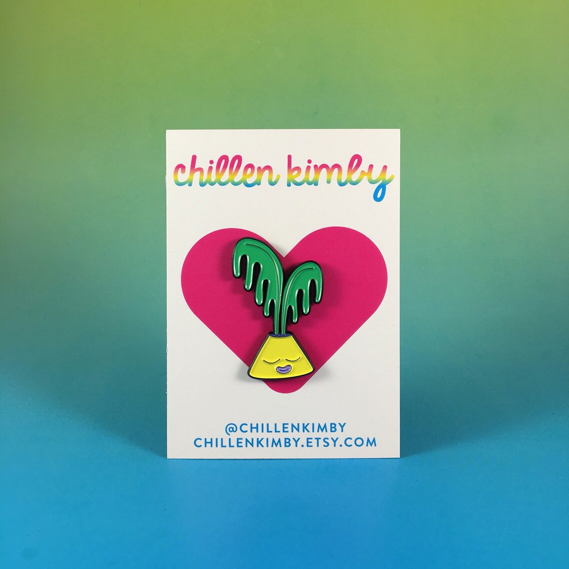 House Plant Potted Plant Enamel Pin Lapel Pin - Etsy