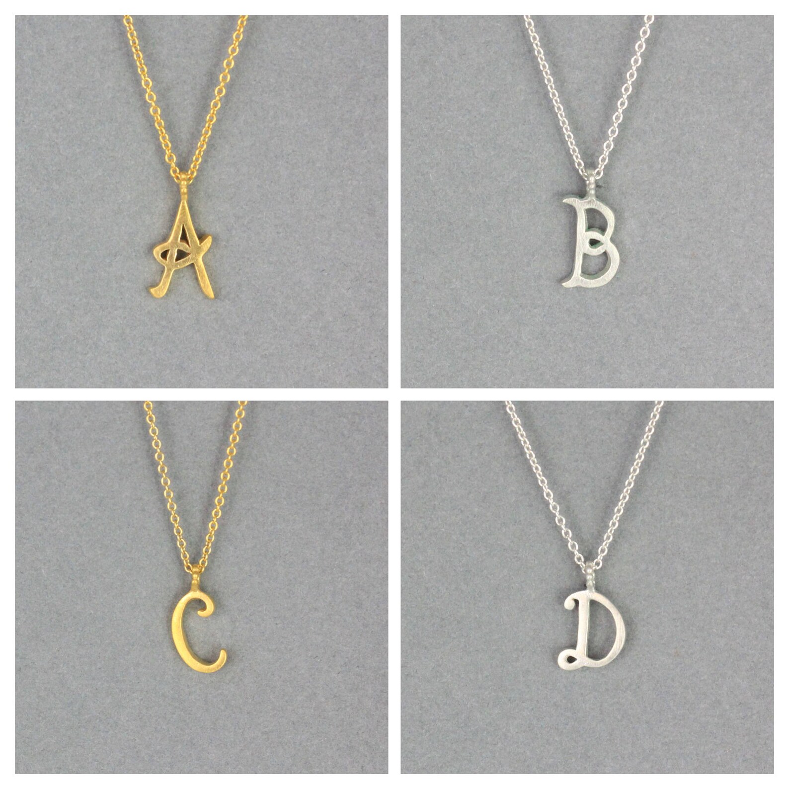 Personalised Calligraphy Necklace - Etsy
