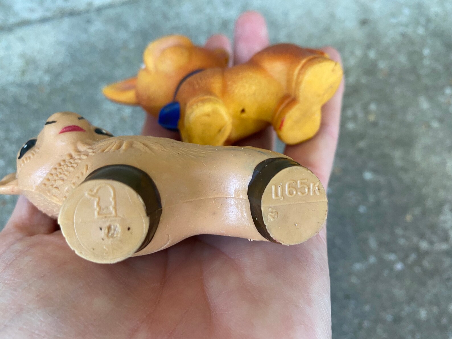 Vintage Rubber Bull Vintage Rubber Animal Toy Set Collectible - Etsy ...